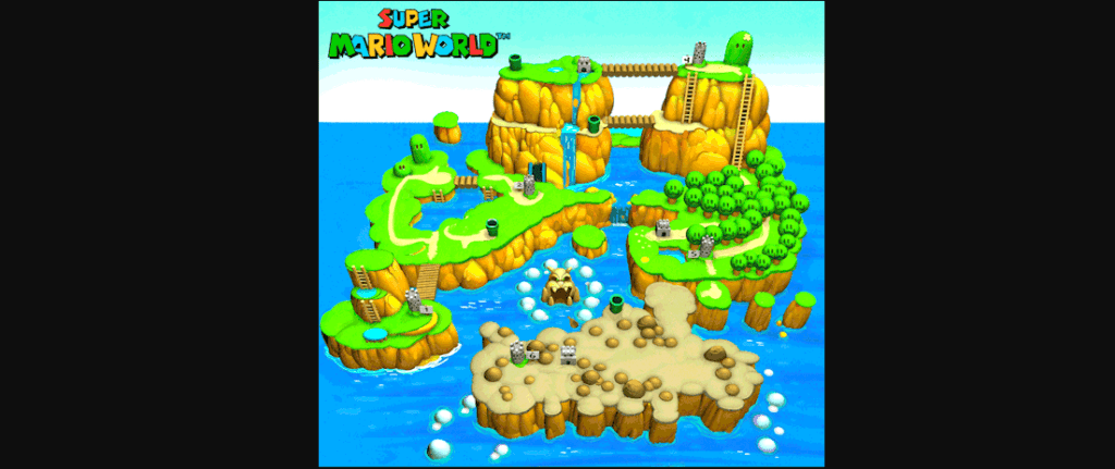 Super Mario World - Fases e Mundos | Video n Games